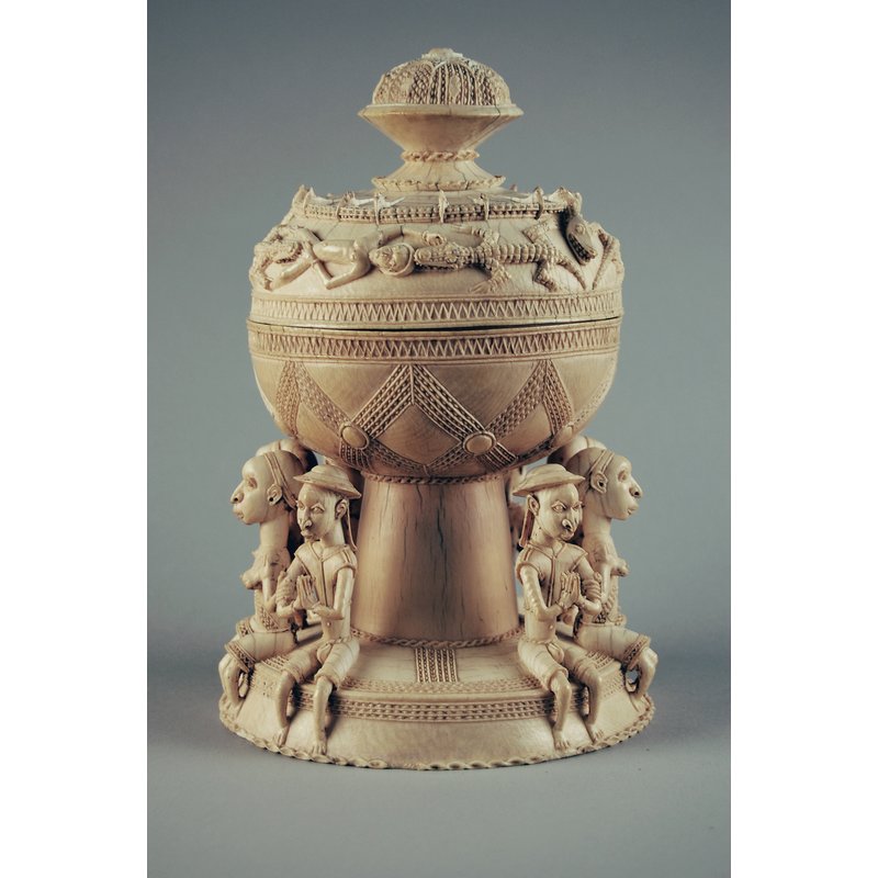 Sierra Leone Heritage Sapi-Portuguese Saltcellar