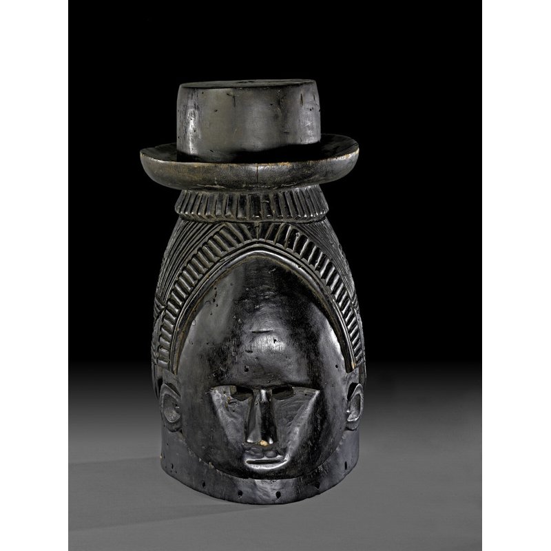 Sierra Leone Heritage Sowei Mask