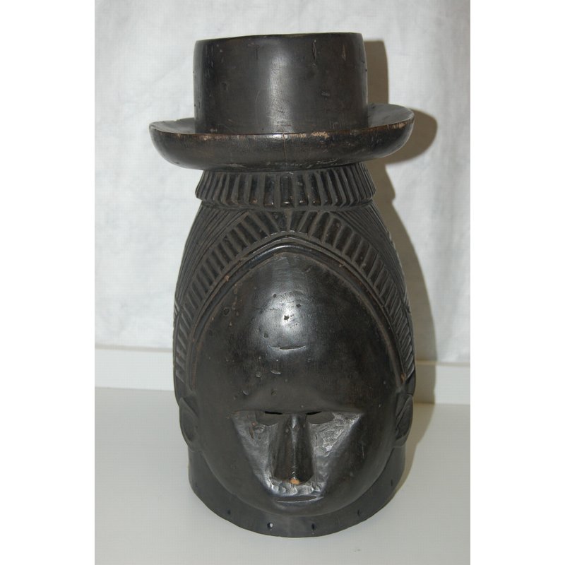 Sierra Leone Heritage Sowei Mask