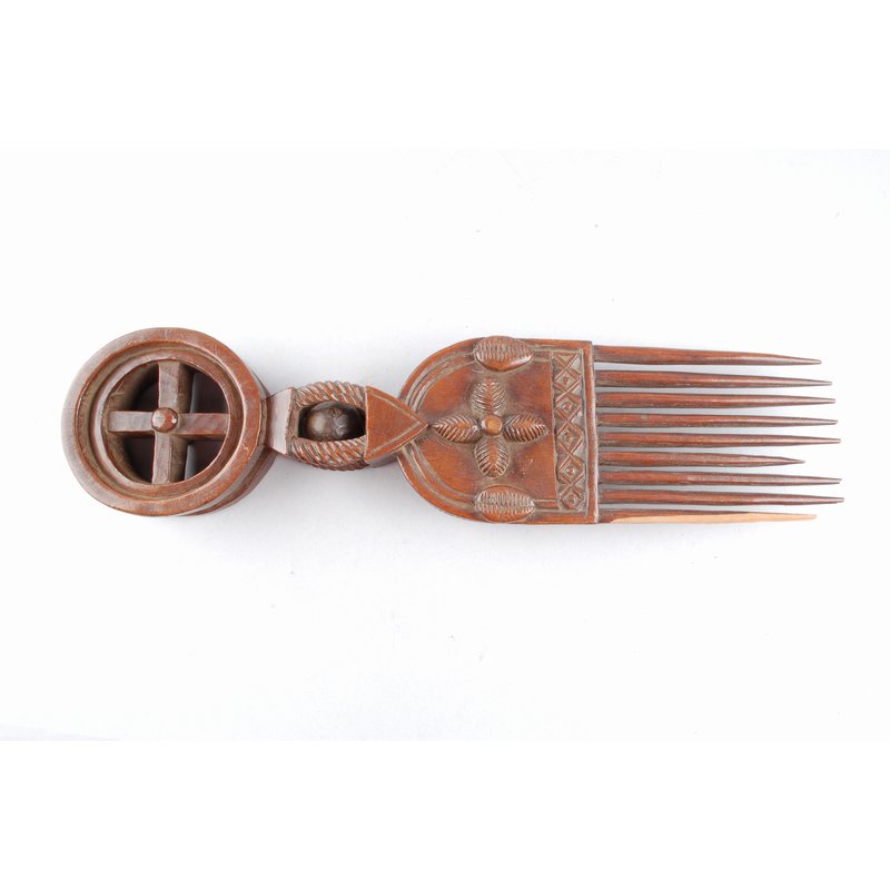 Sierra Leone Heritage Wooden Comb